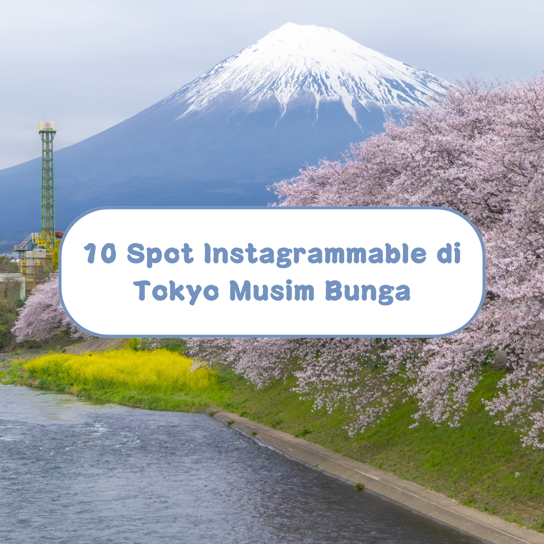 10 Spot Instagrammable di Tokyo Semasa Musim Bunga | JomJapan