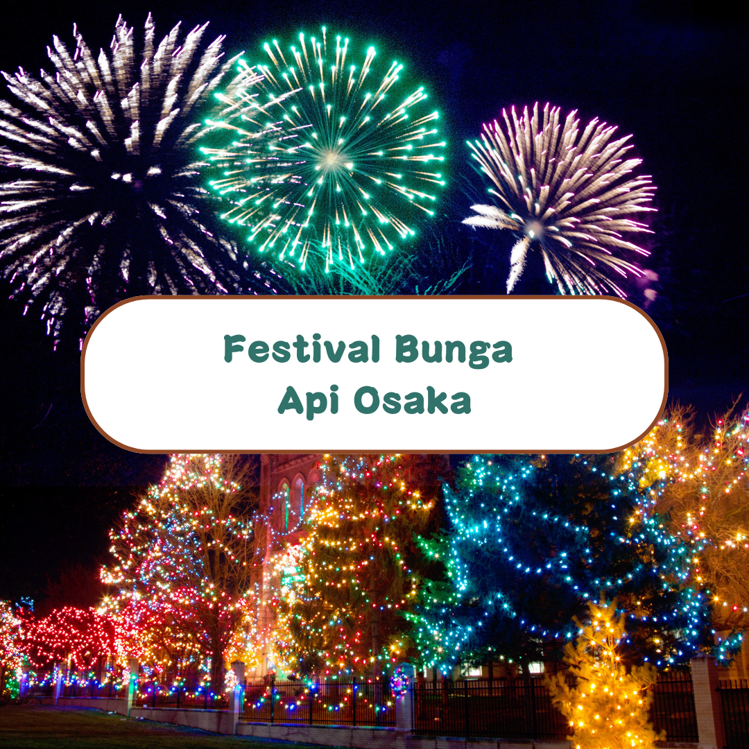 Festival Bunga Api Osaka | JomJapan